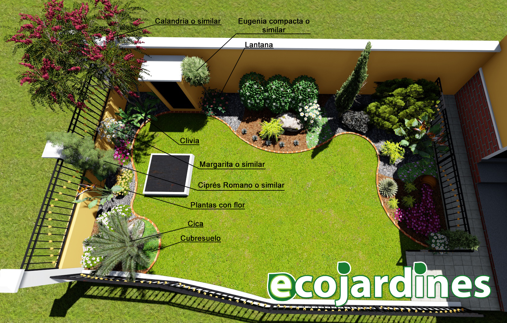 Diseño Profesional de Jardines - Ecojardines