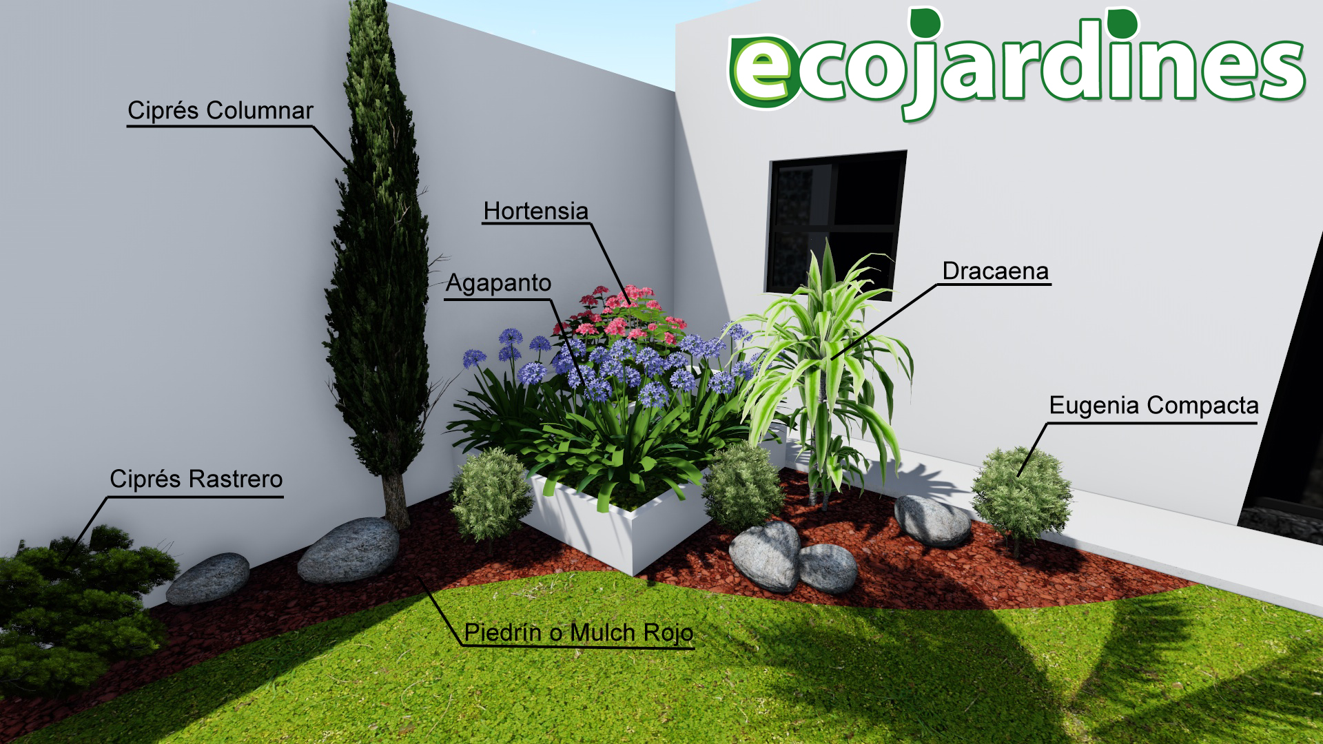 Diseño Profesional de Jardines - Ecojardines